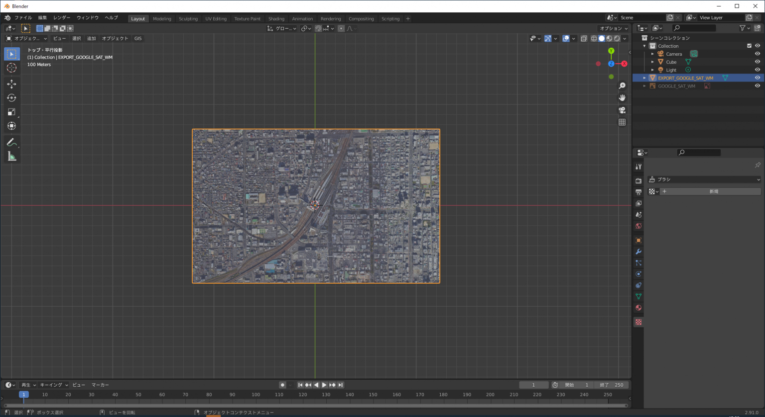 Blender GISを使って、Google Mapsの情報から都市の3DCGモデルを作成する | TOMONO Tech-Blog