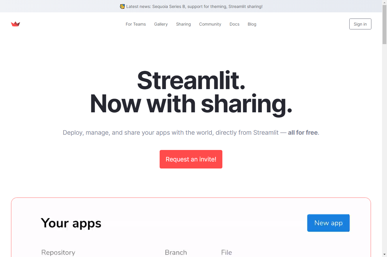 Streamlitを使って、Pythonだけでウェブアプリを作成、公開してみる【後編】 | TOMONO Tech-Blog